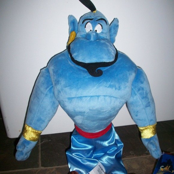 Disney | Toys | Disney Aladdin The Genie Plush 8 Tall Stuffed Animal ...